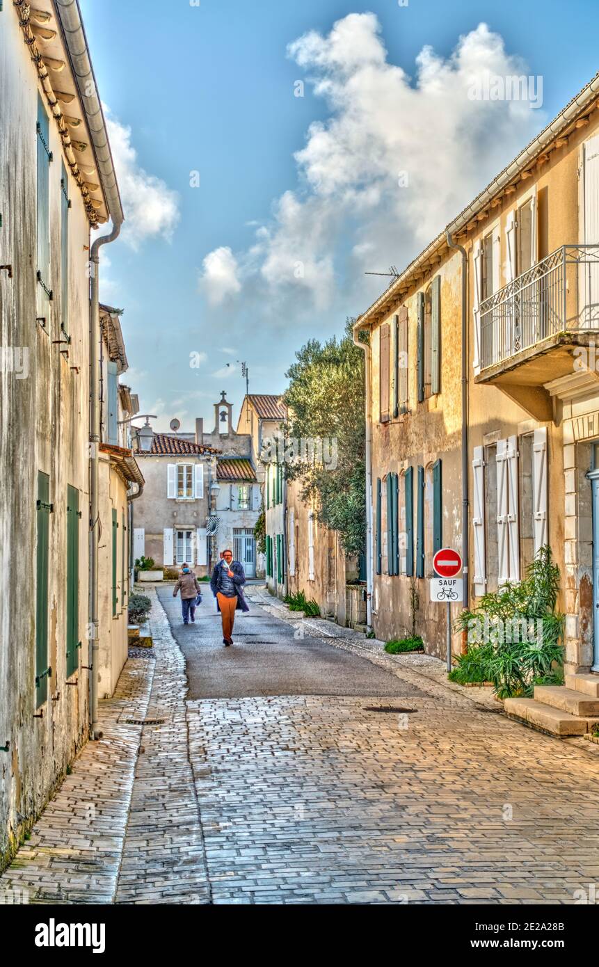 Ars en Ré, France Stock Photo - Alamy