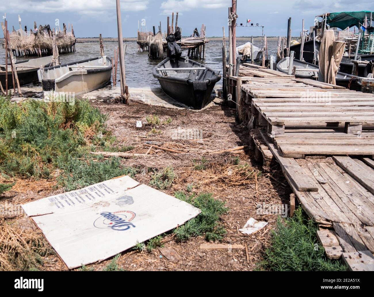 Lesina Lake, Sacca Orientale State Nature Reserve, Lesina, Fogglia ...