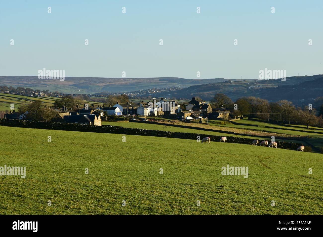 Stanbury from a distance hi-res stock photography and images - Alamy