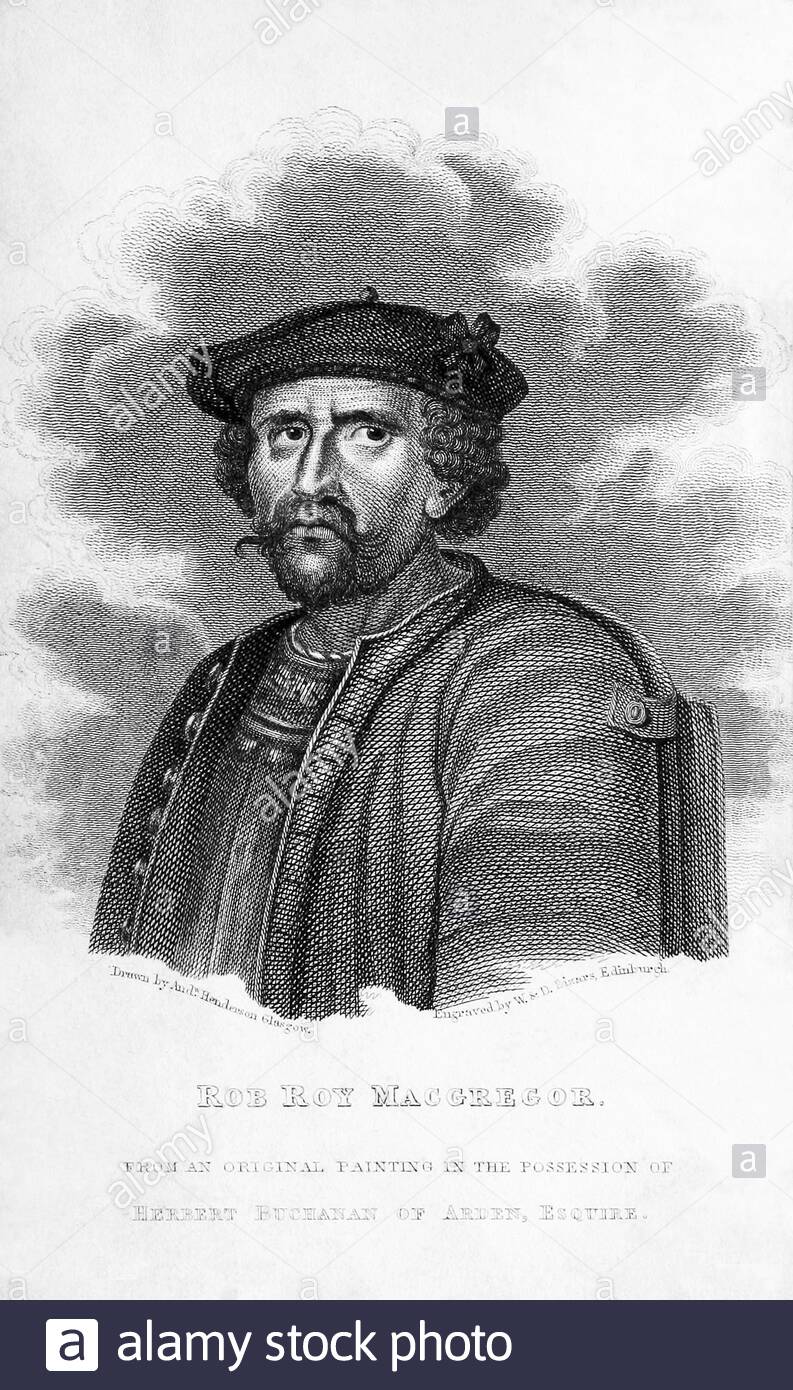 Scottish clan portraits hi-res stock photography and images - Alamy