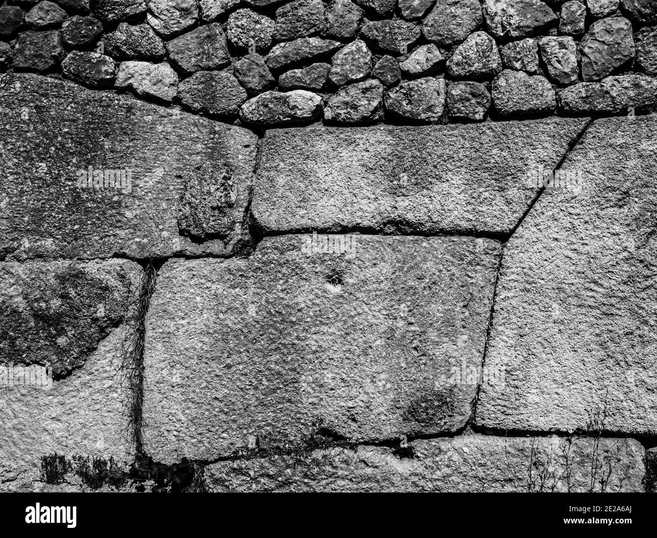 Roman ruins, archaeological site of Alba Fucens, Massa d'Albe, Abruzzo ...