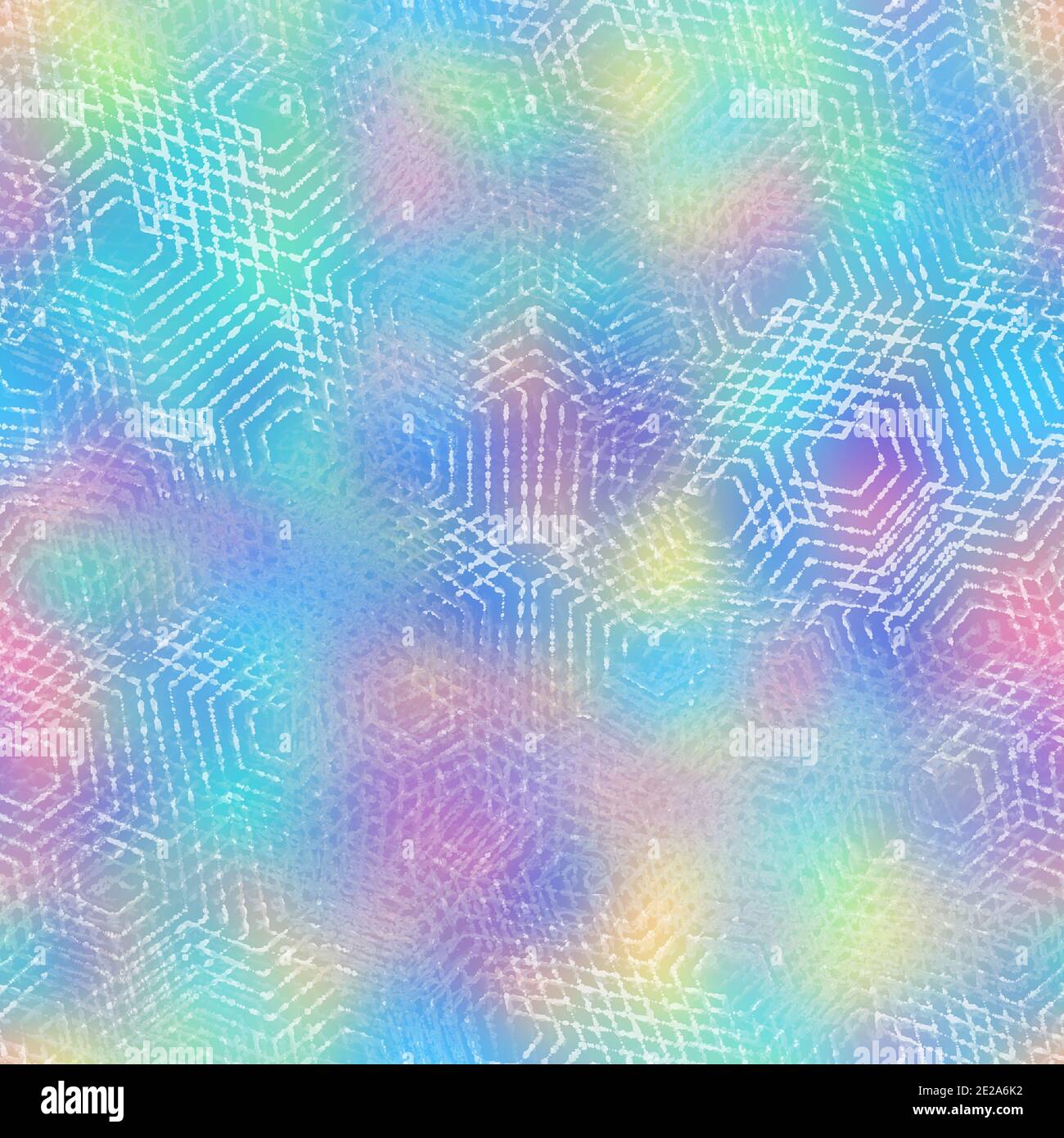 Vivid holographic foil rainbow neon seamless tile Stock Photo - Alamy