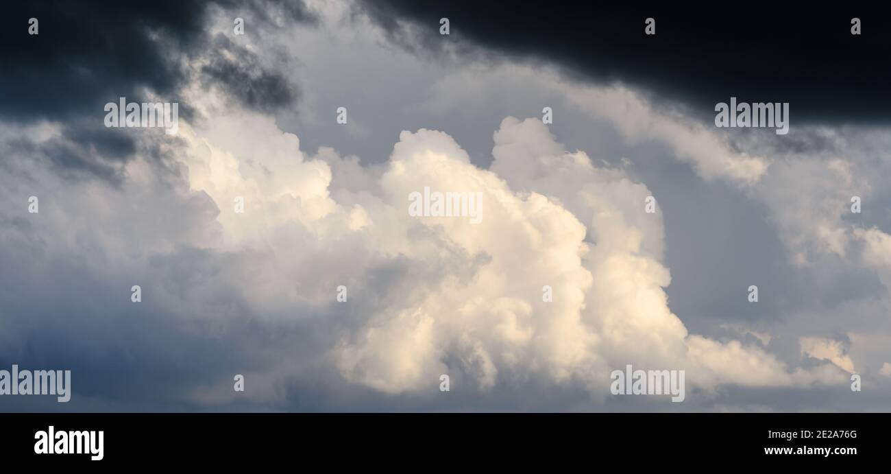 Dramatic sky with clouds. Nature background Stock Photo - Alamy