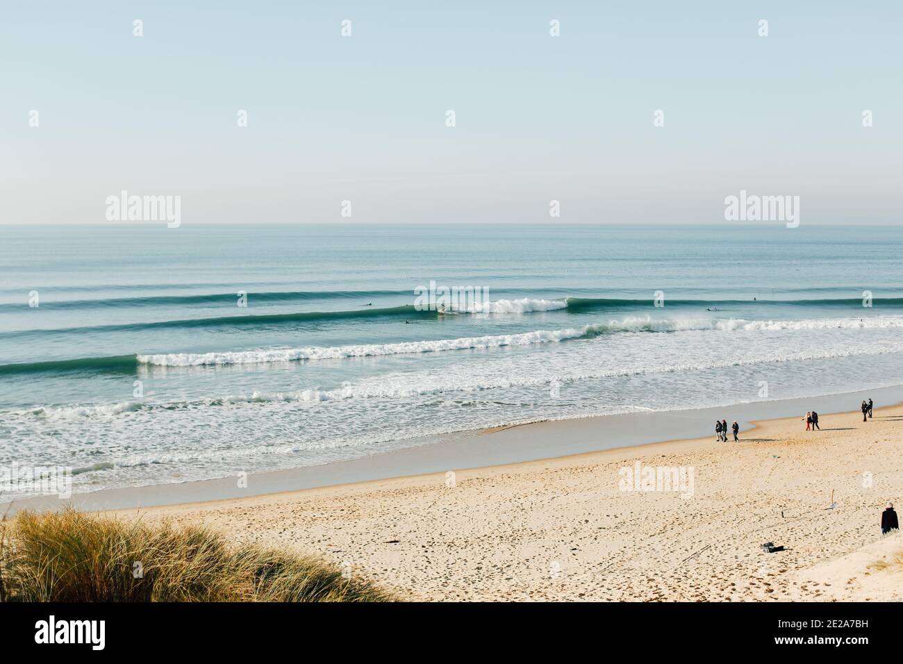 Beautiful shot of the amazing sandy beach and the clear water - perfect ...