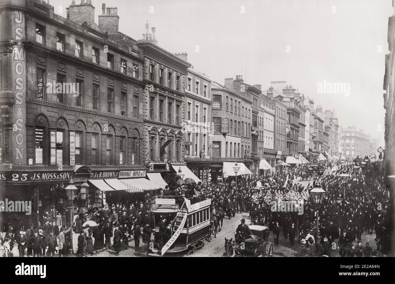19th century london busy hi-res stock photography and images - Alamy