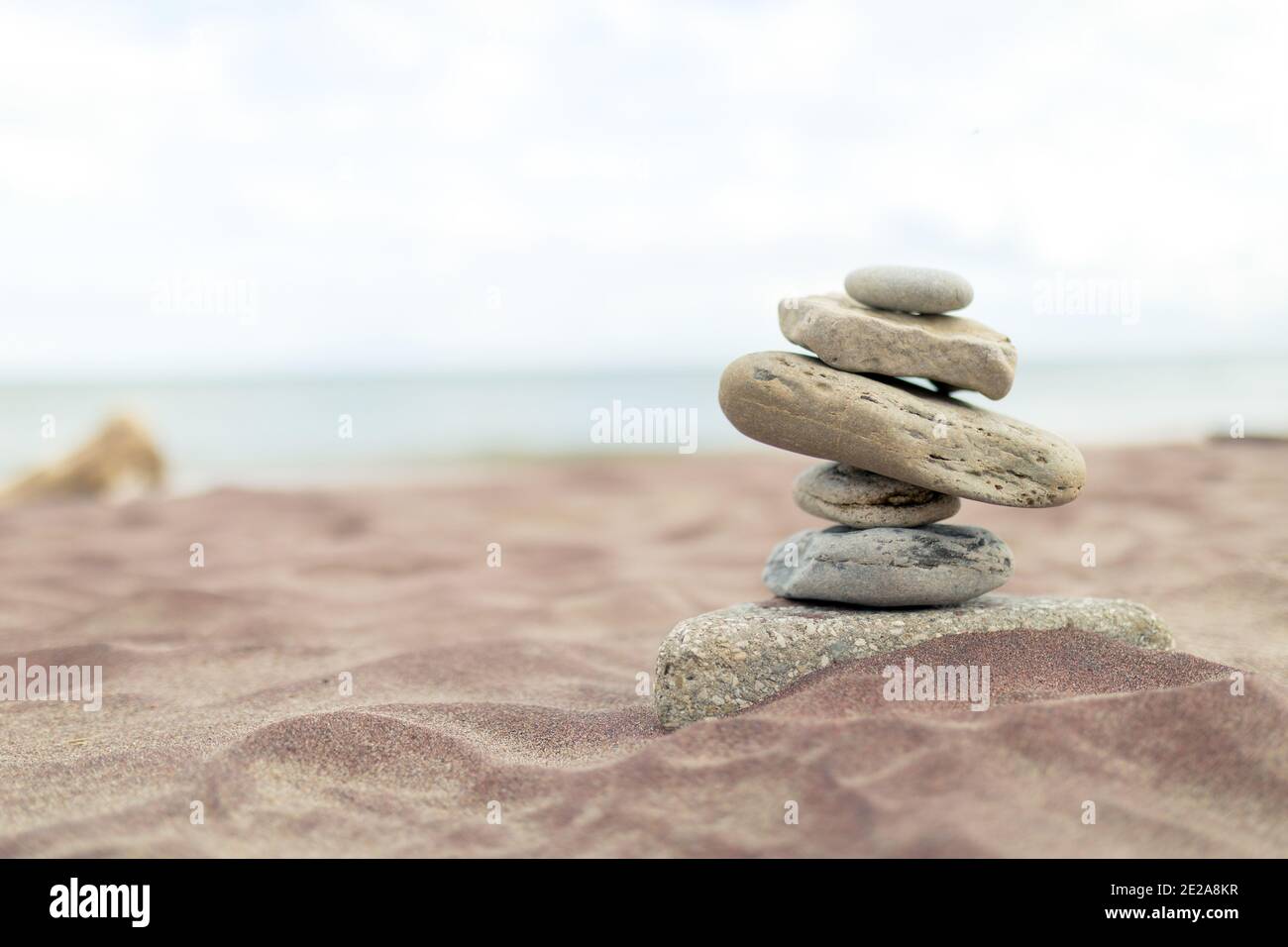 Stones at the beach Stock Photo - Alamy