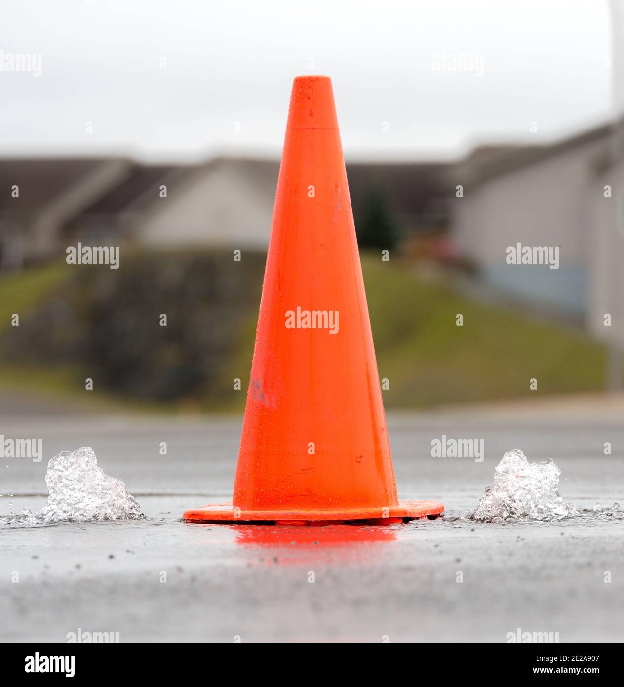 Traffic cone pylon hi-res stock photography and images - Alamy