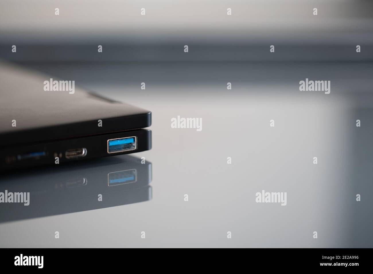 Usb port blue hi-res stock photography and images - Alamy