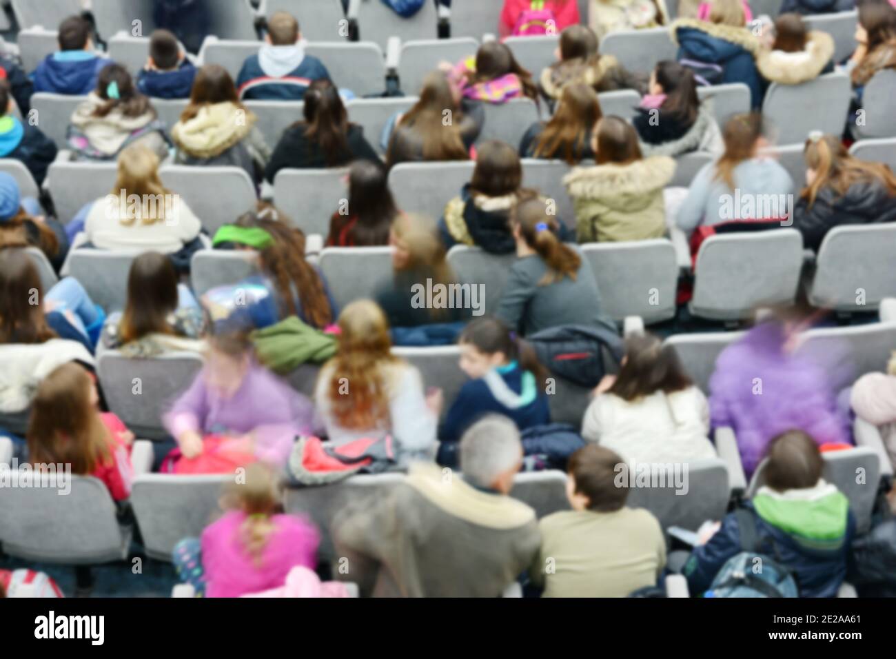 Audience clapping in movie theater hi-res stock photography and images ...