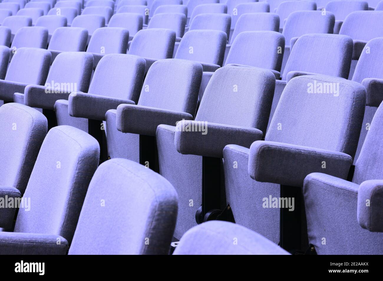 Empty rows of theater or movie seats Stock Photo - Alamy