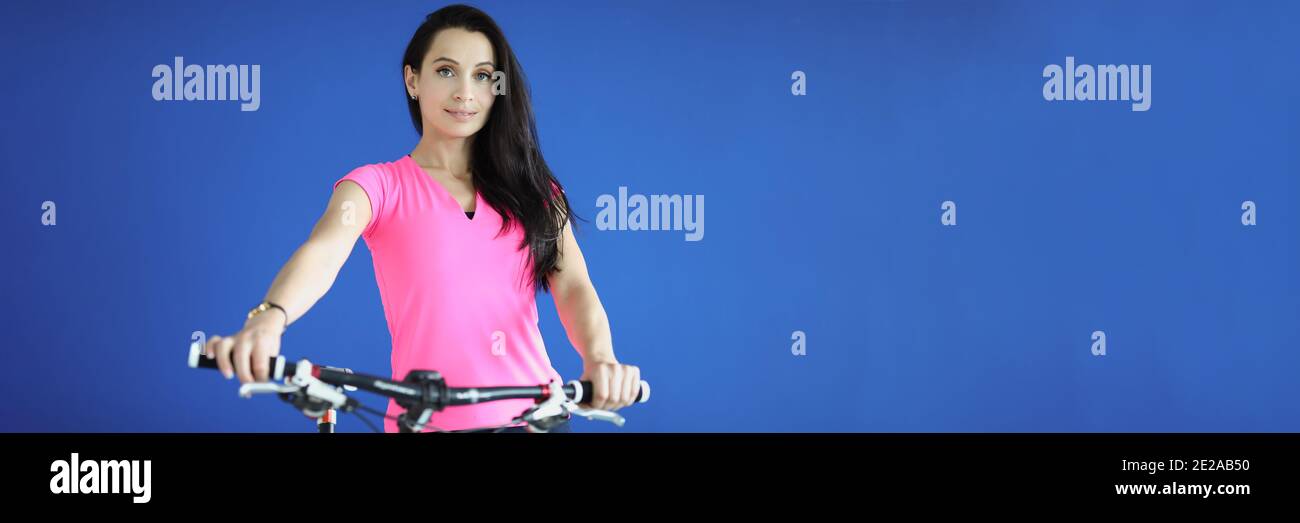 Pretty athlete with sweet appearance Stock Photo - Alamy