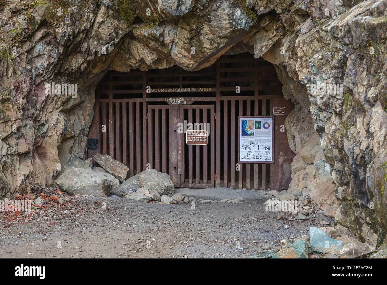 AUBURN, CALIFORNIA, UNITED STATES - Jan 02, 2021: The entrance to ...
