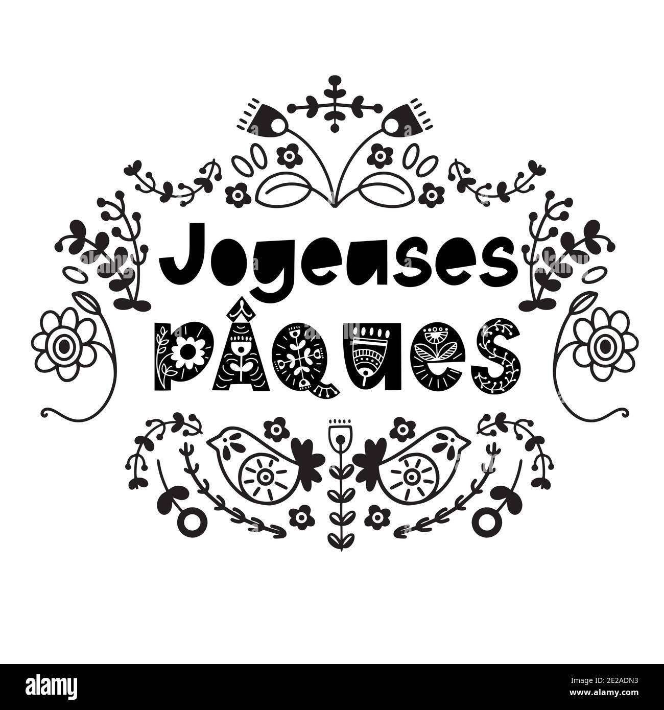 French scandinavian Stock Vector Images - Alamy