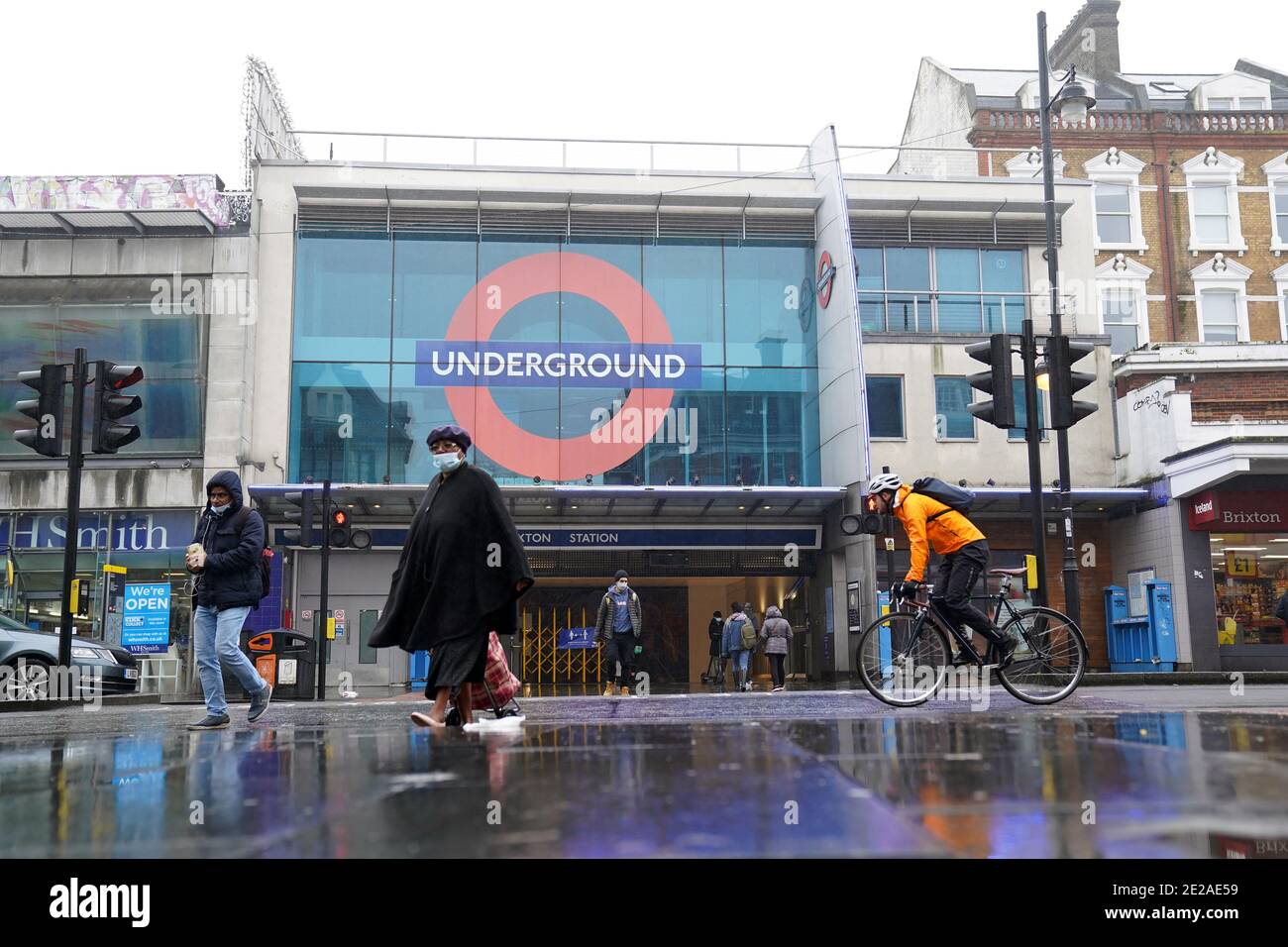 Brixton underground station general view hi-res stock photography and ...