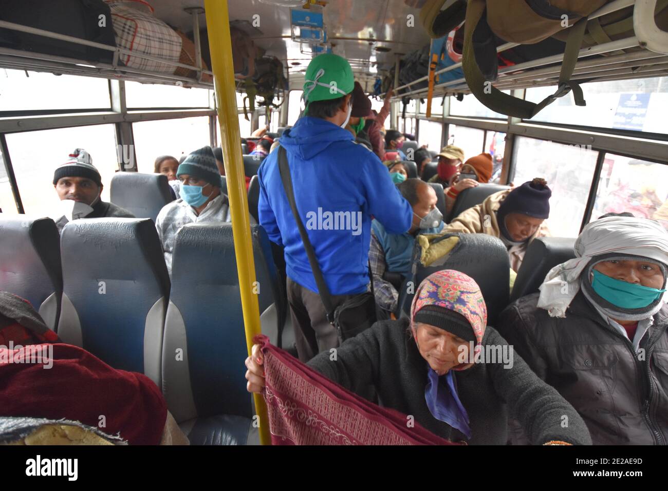 Indian pilgrimage bus hi-res stock photography and images - Alamy