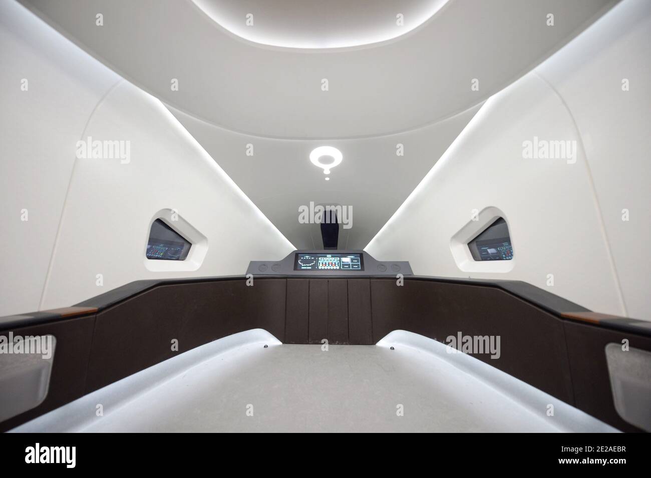 High temperature superconducting maglev train hi-res stock photography ...