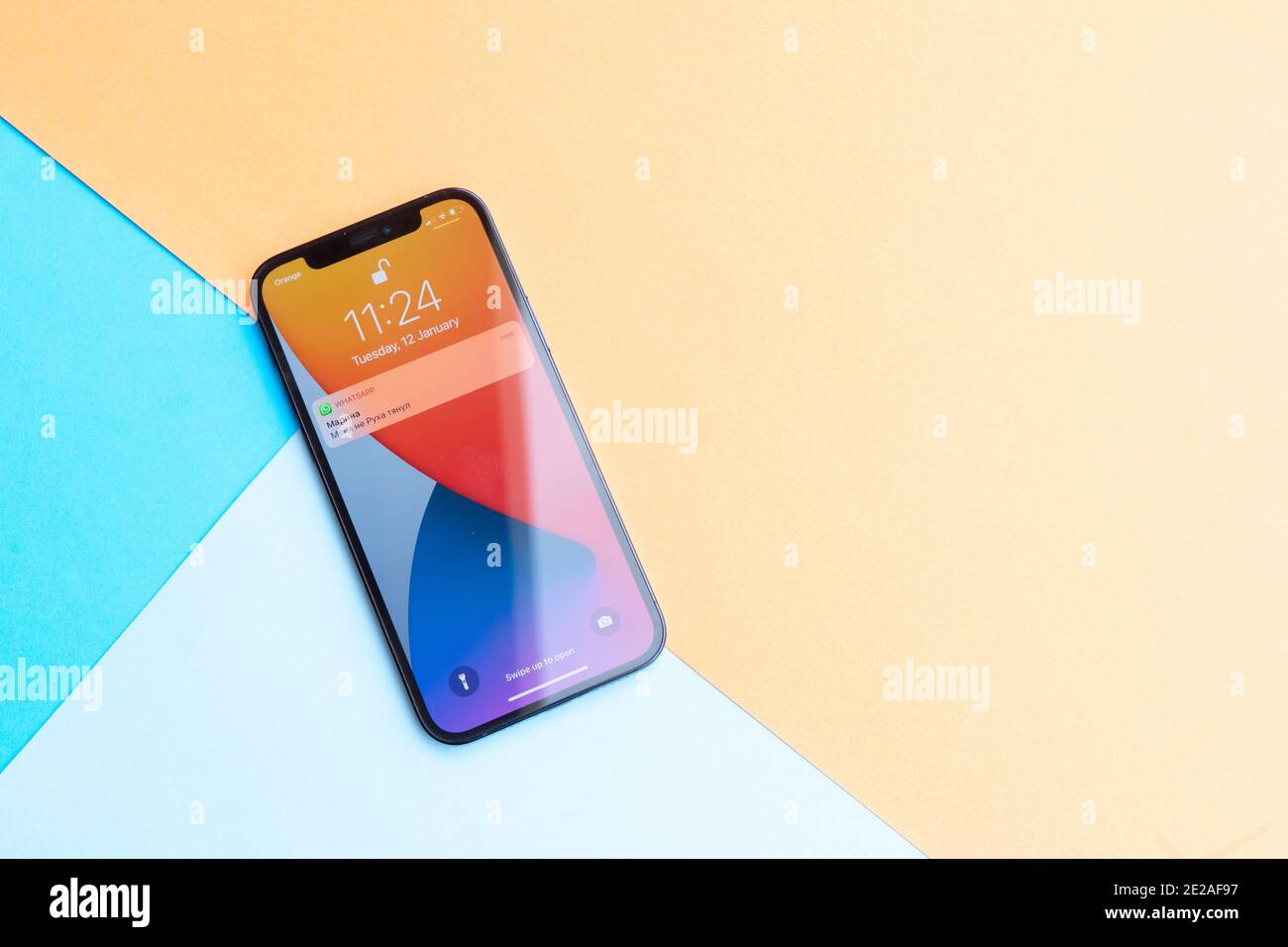 Iphone 12 pro Iphone 12 pro on bright background Stock Photo - Alamy