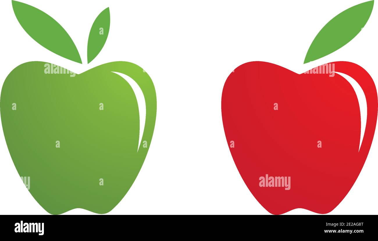 Apple vector illustration Stock Vector Image & Art - Alamy