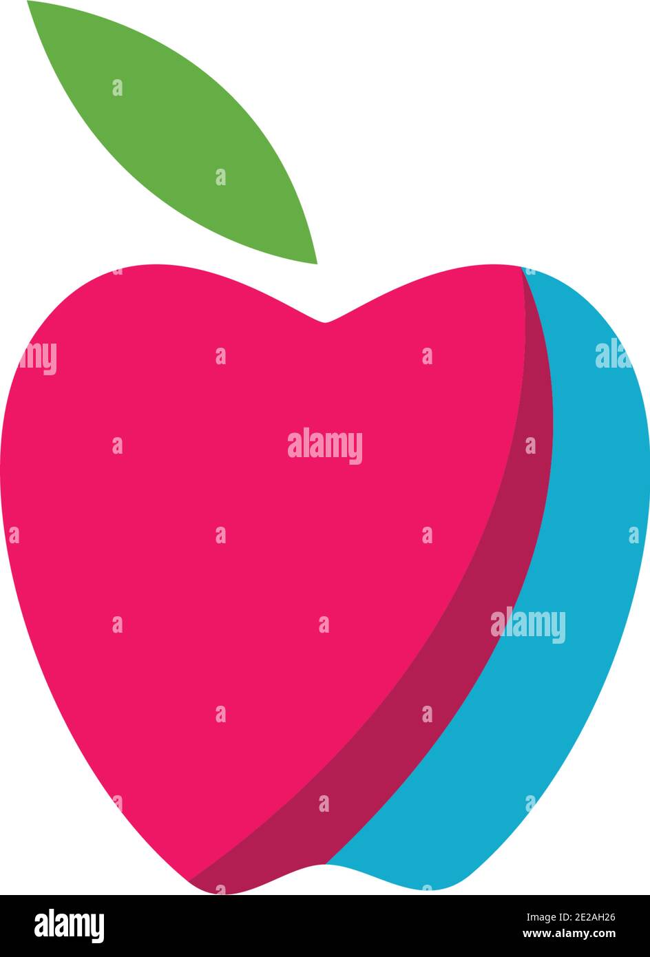 Apple vector illustration Stock Vector Image & Art - Alamy