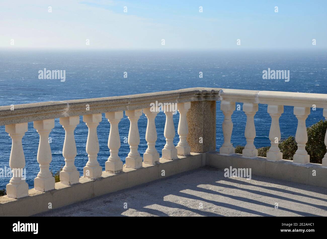 Balustrade sea hi-res stock photography and images - Alamy