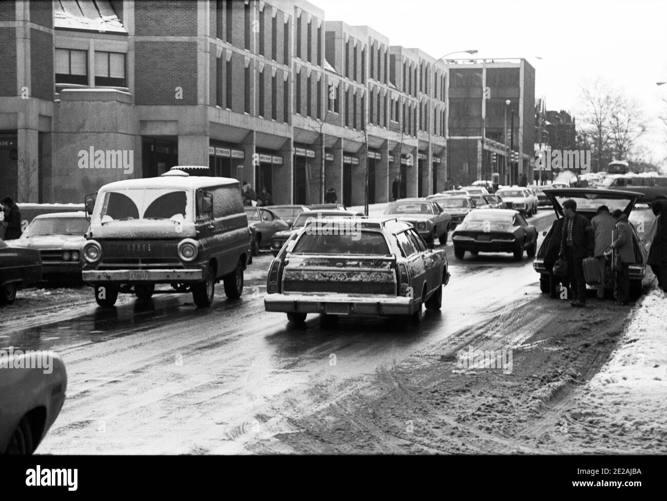 Street scene. Philadelphia, USA, 1976 Stock Photo - Alamy