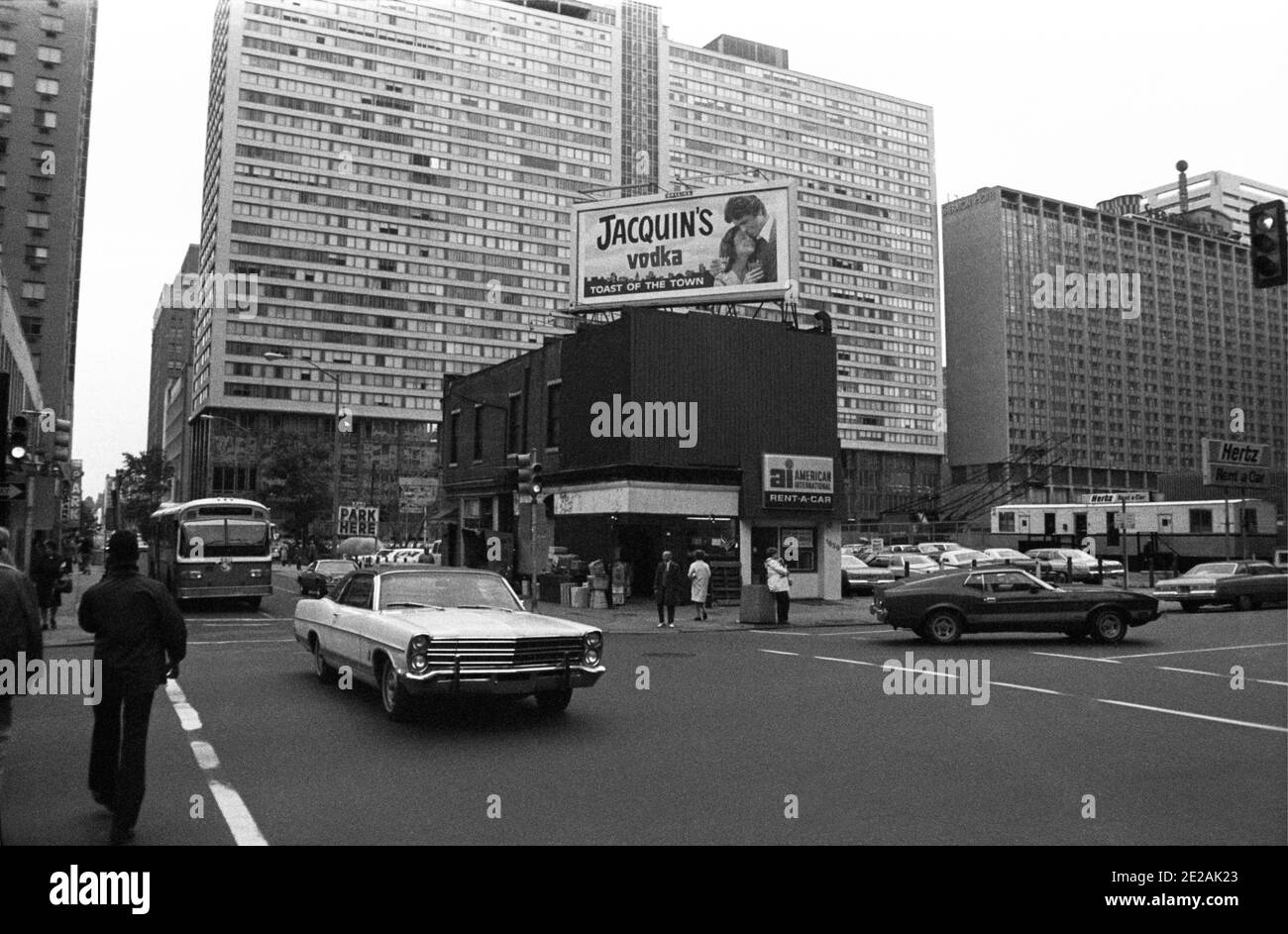 Street scene. Philadelphia, USA, 1976 Stock Photo - Alamy