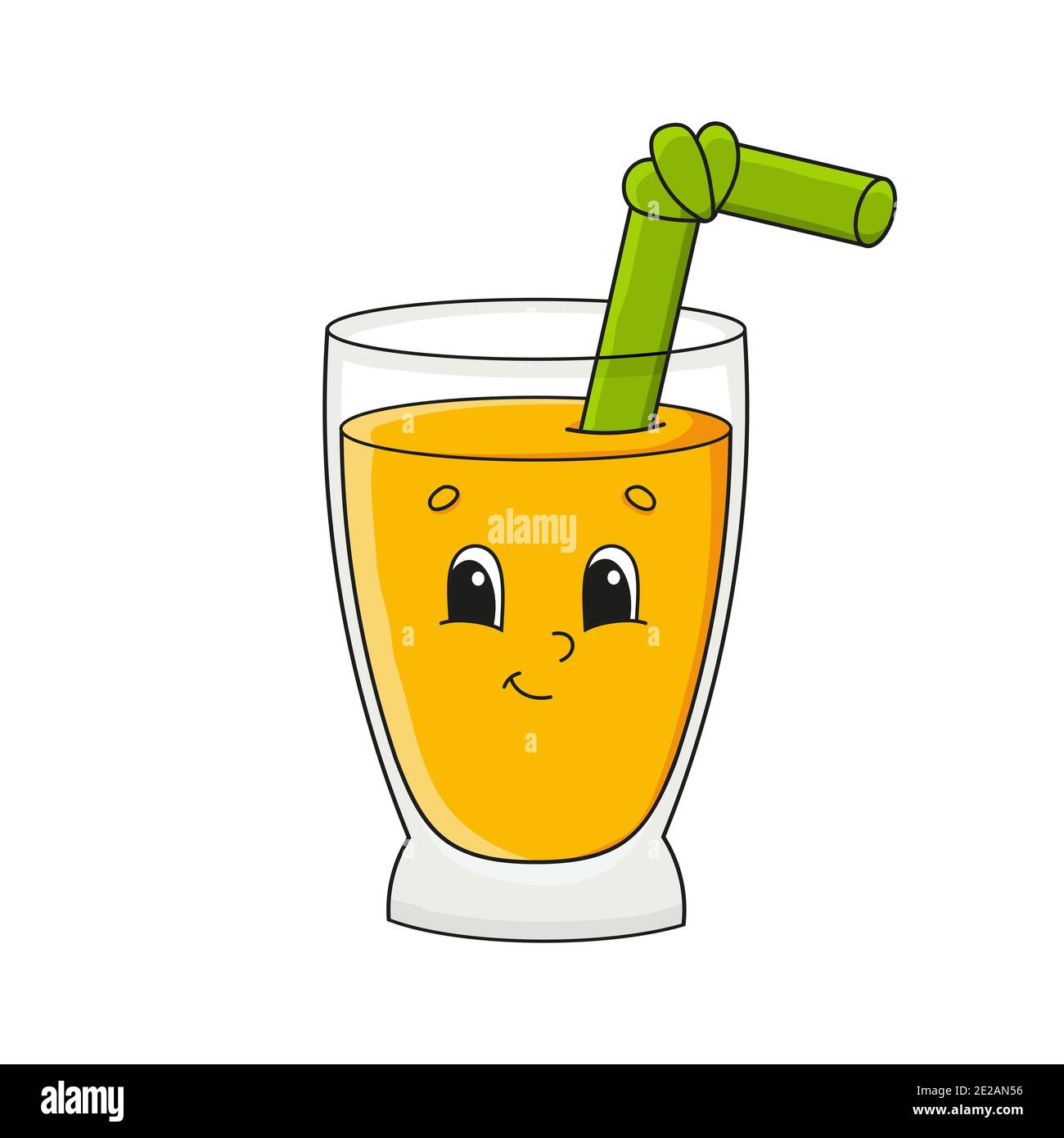 Cute character. Colorful vector illustration. Cartoon style. Isolated ...
