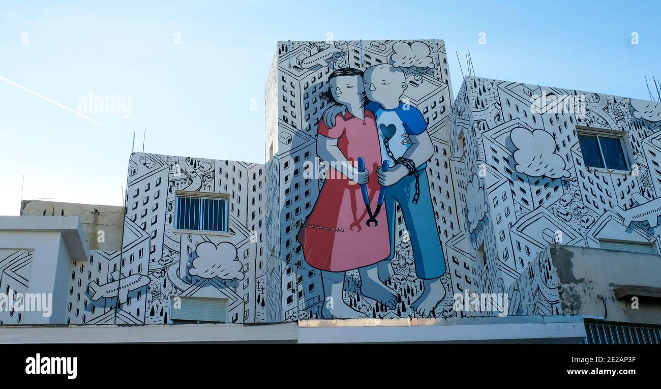 Italian street artist millo hi-res stock photography and images - Alamy
