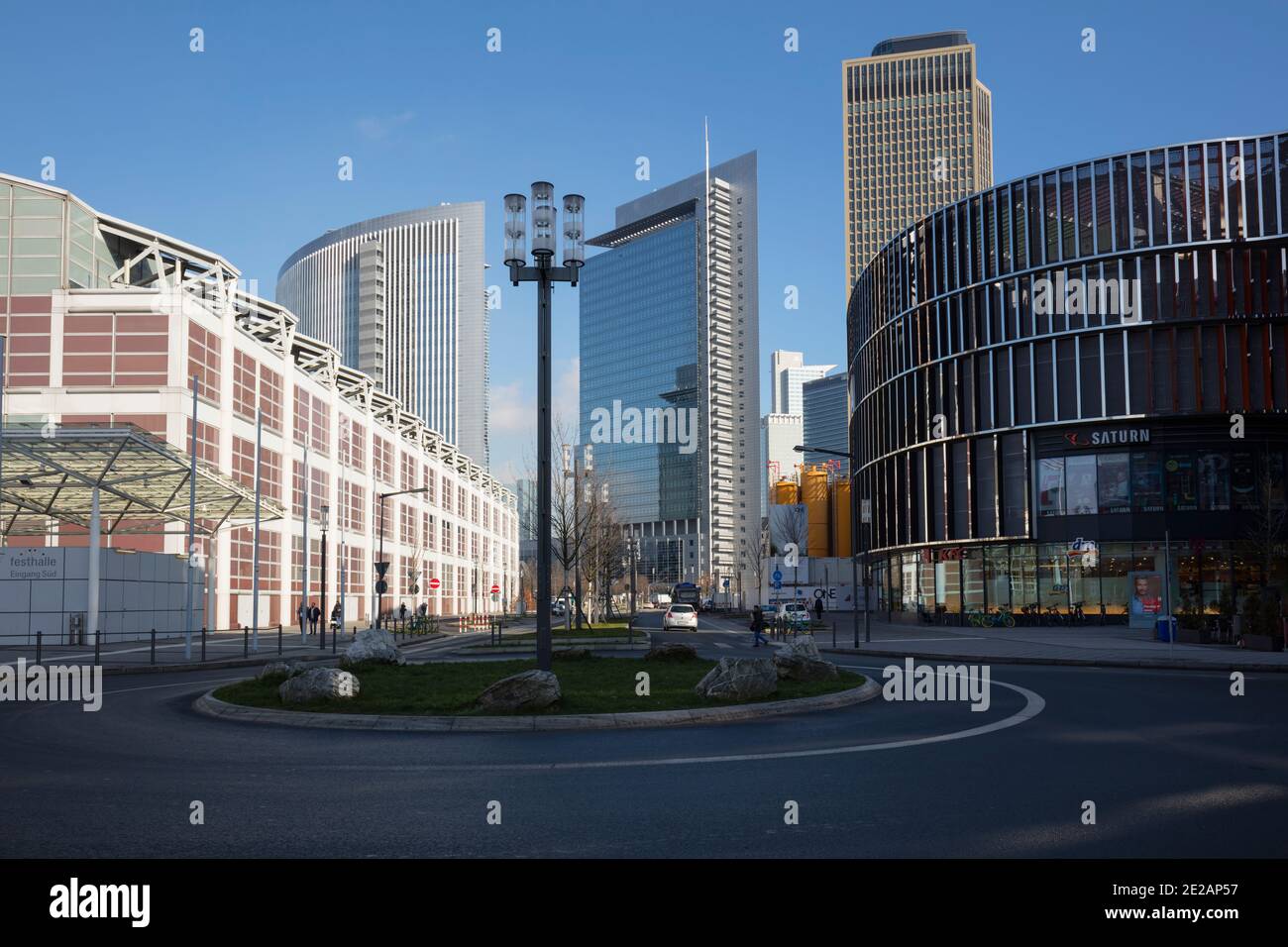 High rise building at europaplatz hi-res stock photography and images ...