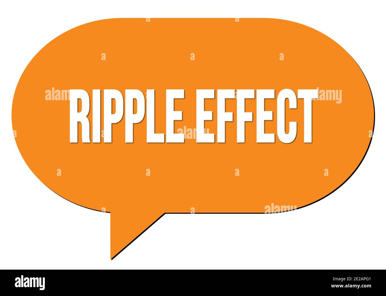 Ripple effect word hi-res stock photography and images - Alamy