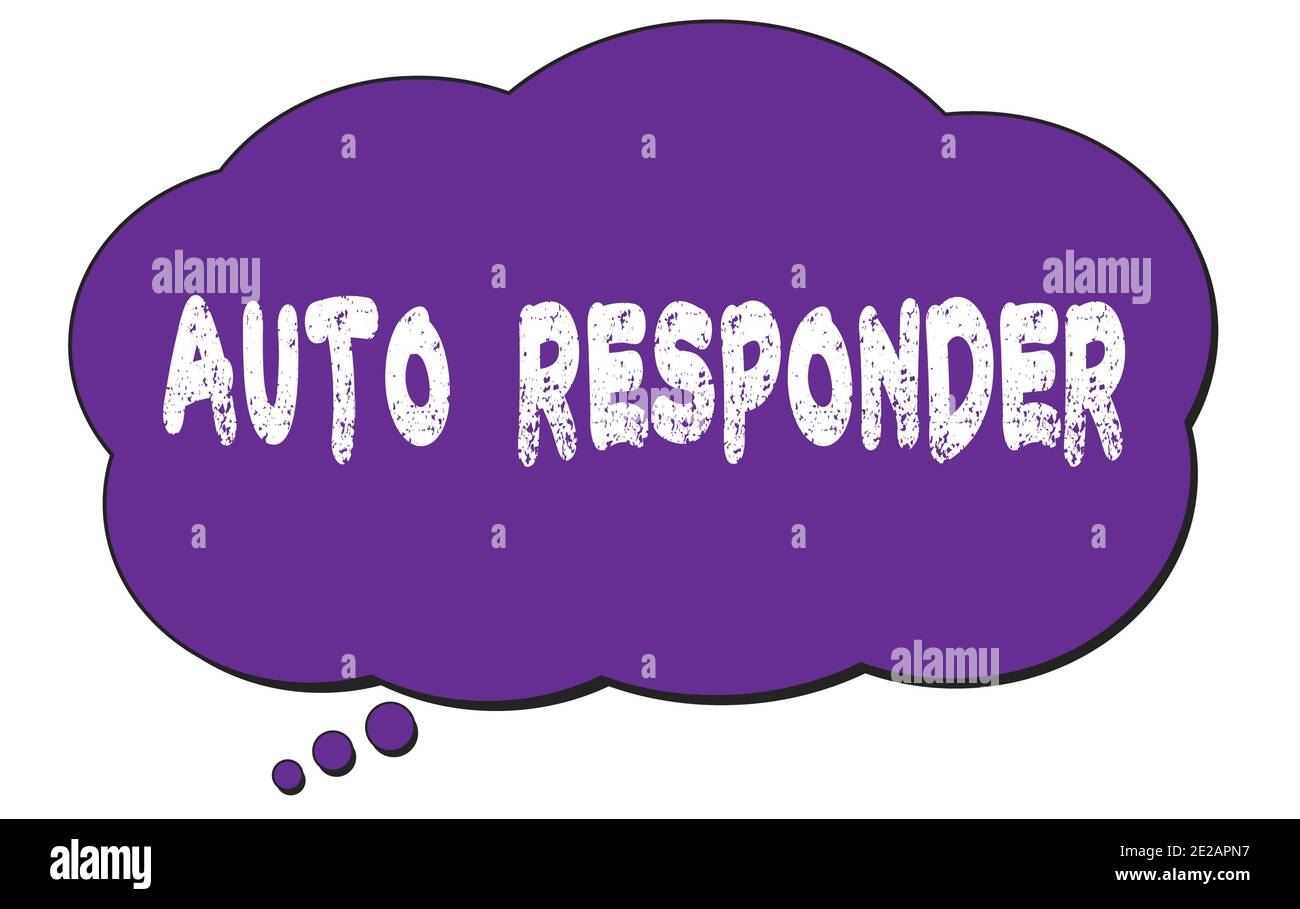 Auto responder stamp hi-res stock photography and images - Alamy