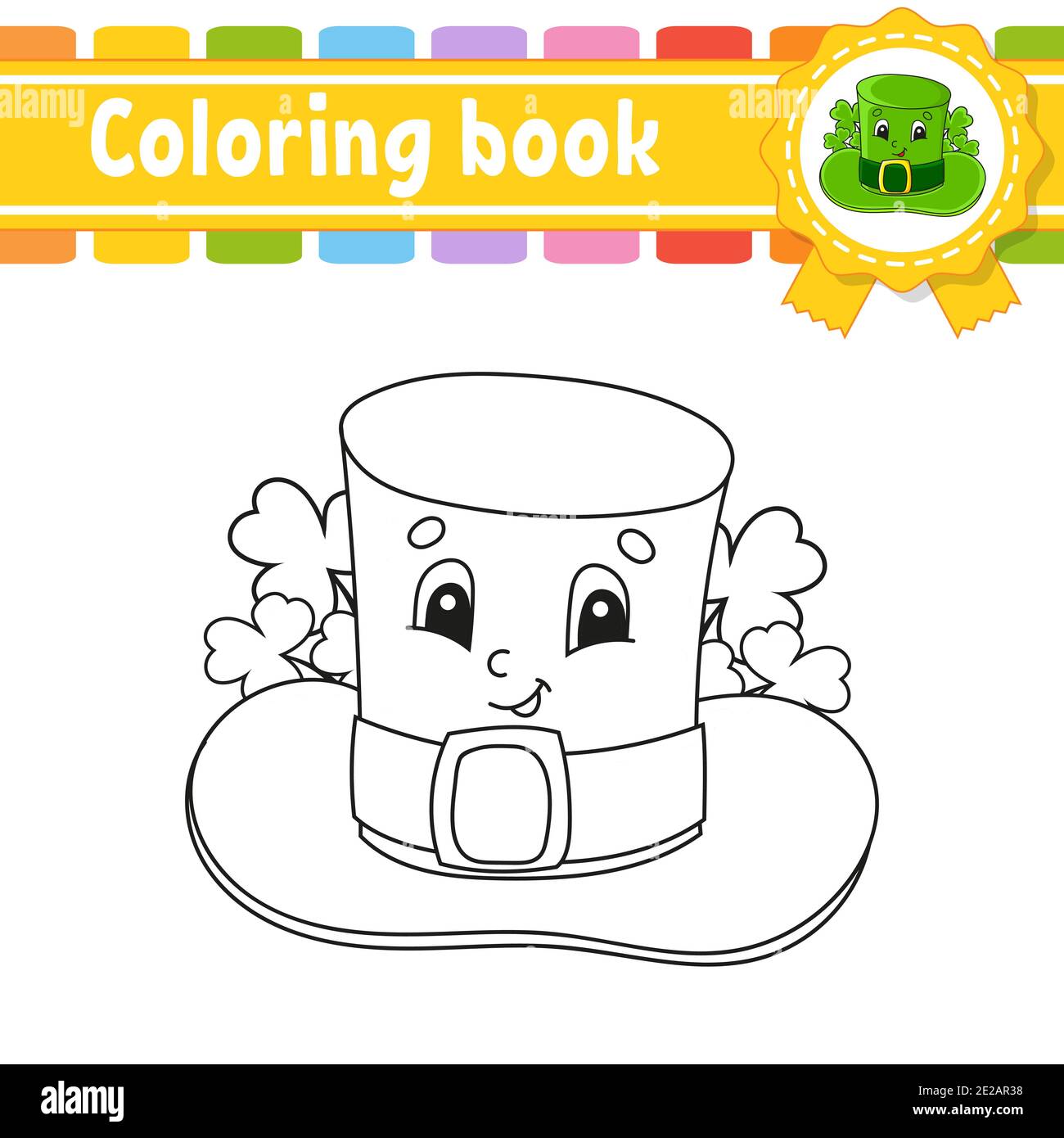 Leprechaun Hat Coloring Page