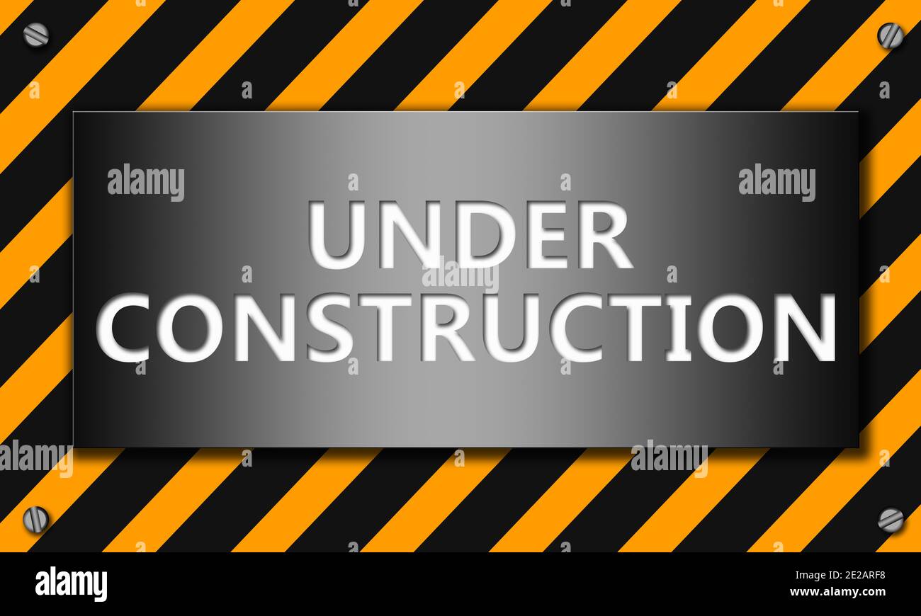 Area under reconstruction hi-res stock photography and images - Alamy