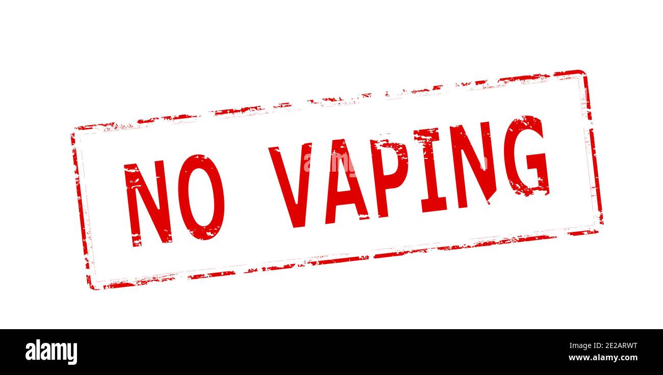 Rubber stamp with text no vaping inside, vector illustration Stock ...