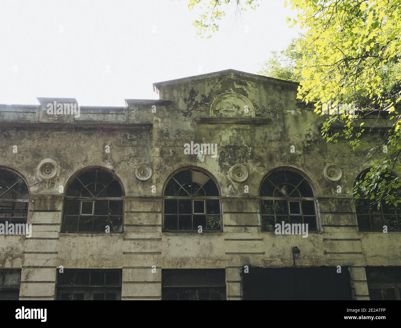 Corrosion Wall House Building Facade High Resolution Stock Photography ...