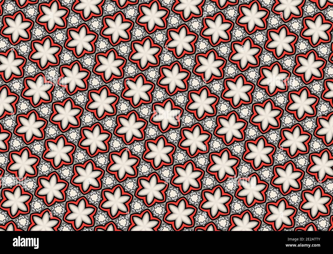 Pattern design made with the help of graphics Stock Photo - Alamy