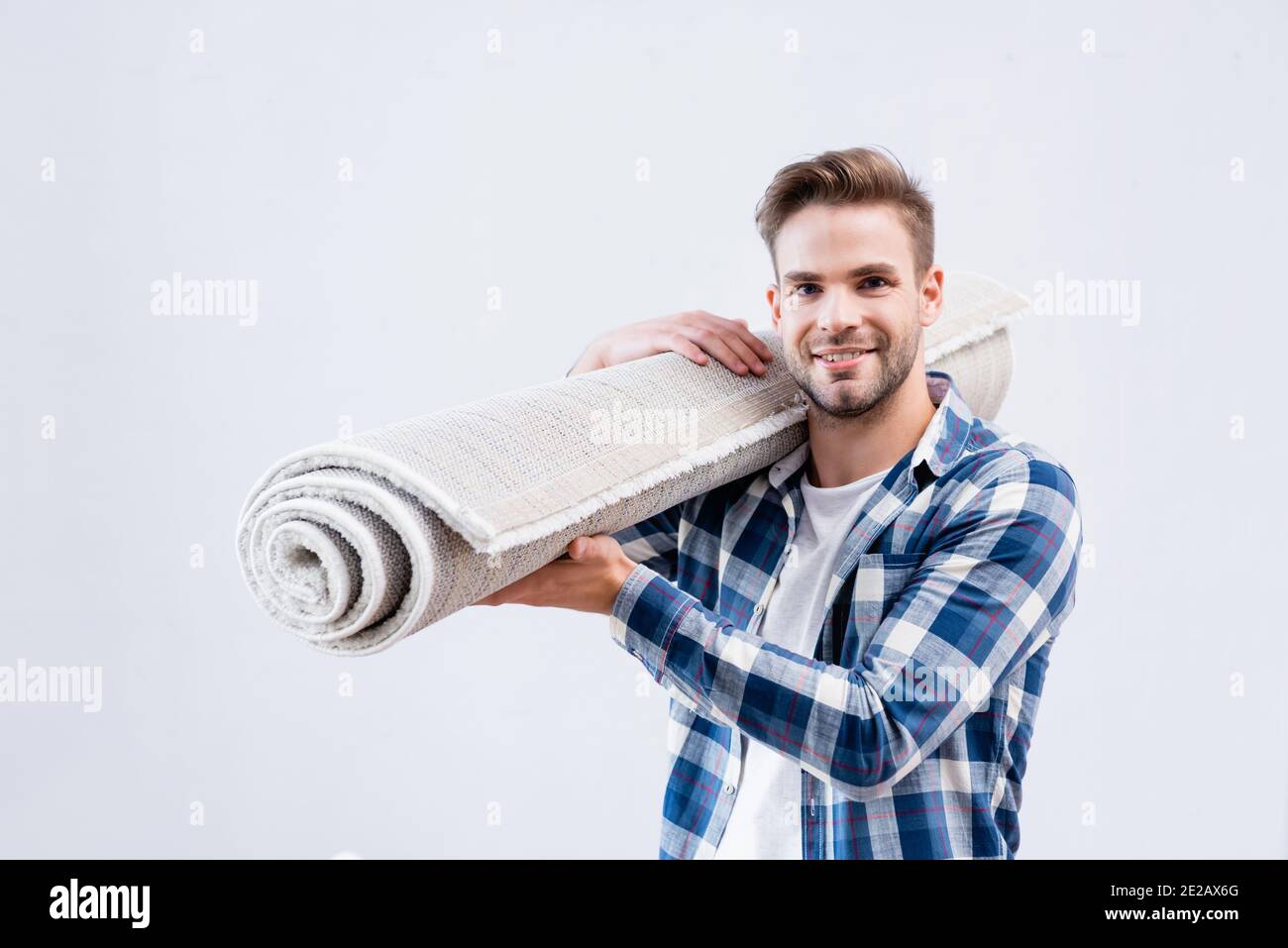 Carpet roll hi-res stock photography and images - Alamy