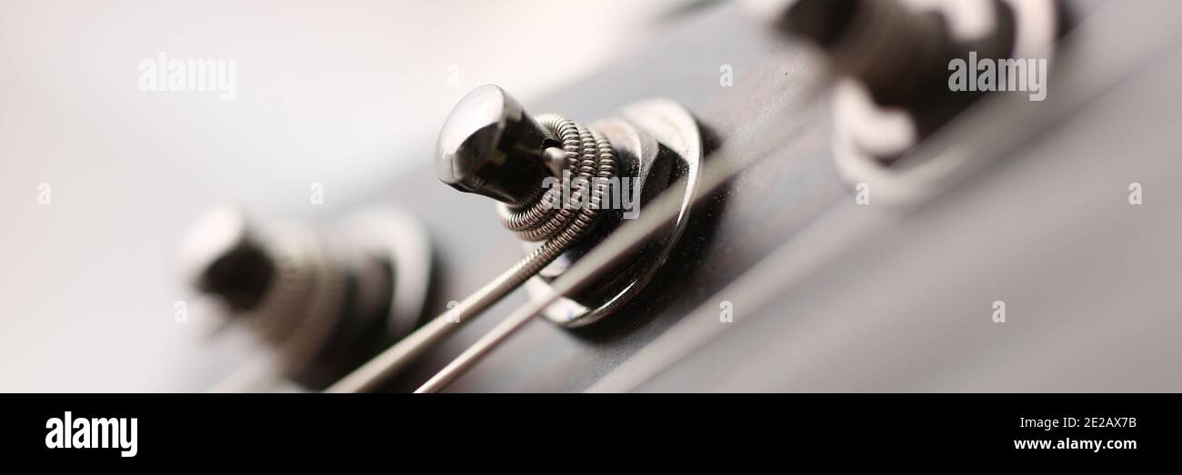 Macro photo of the musical instrument in use Stock Photo - Alamy