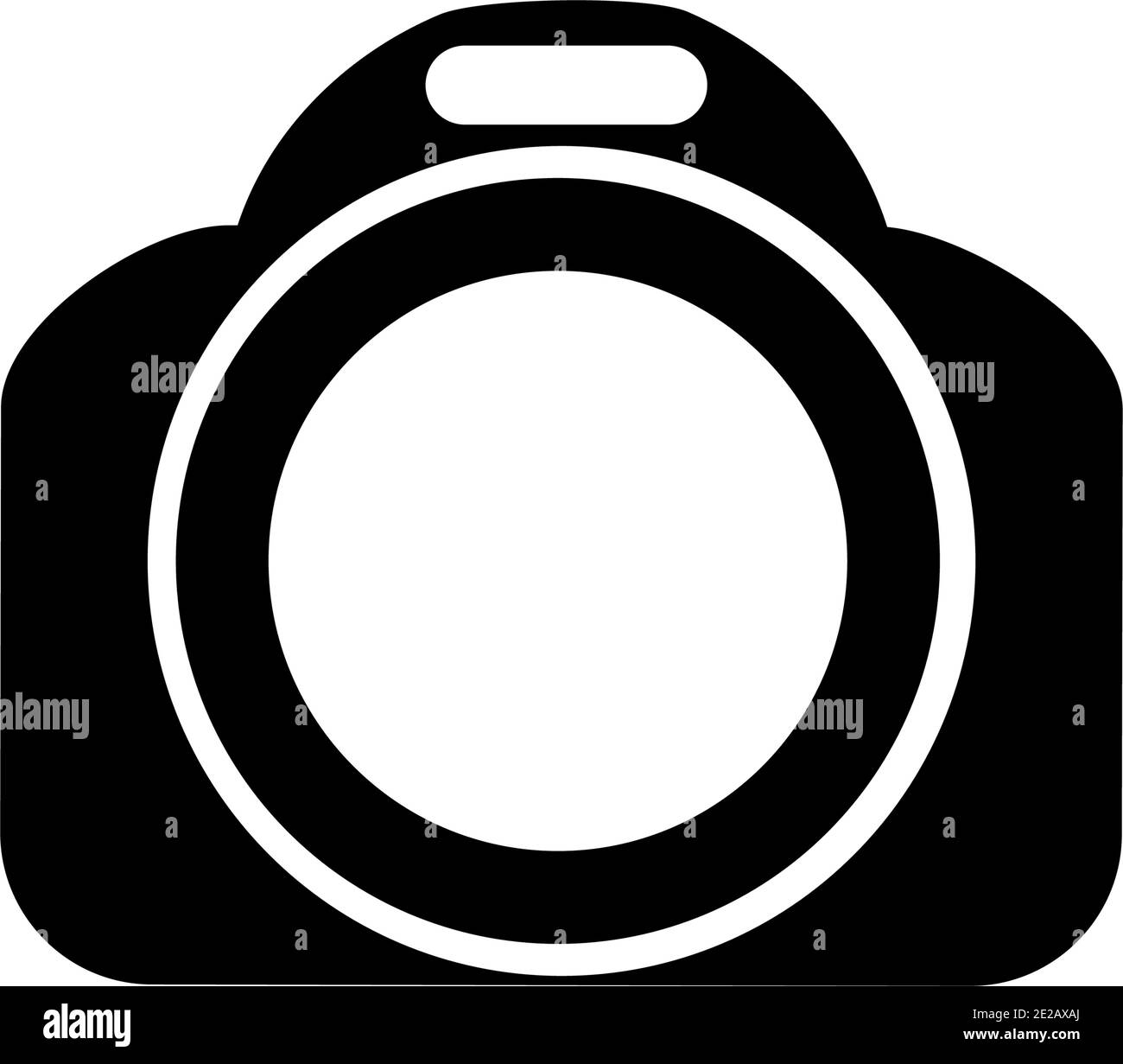 Camera icon on a white background. Graphic element for design. Vector ...