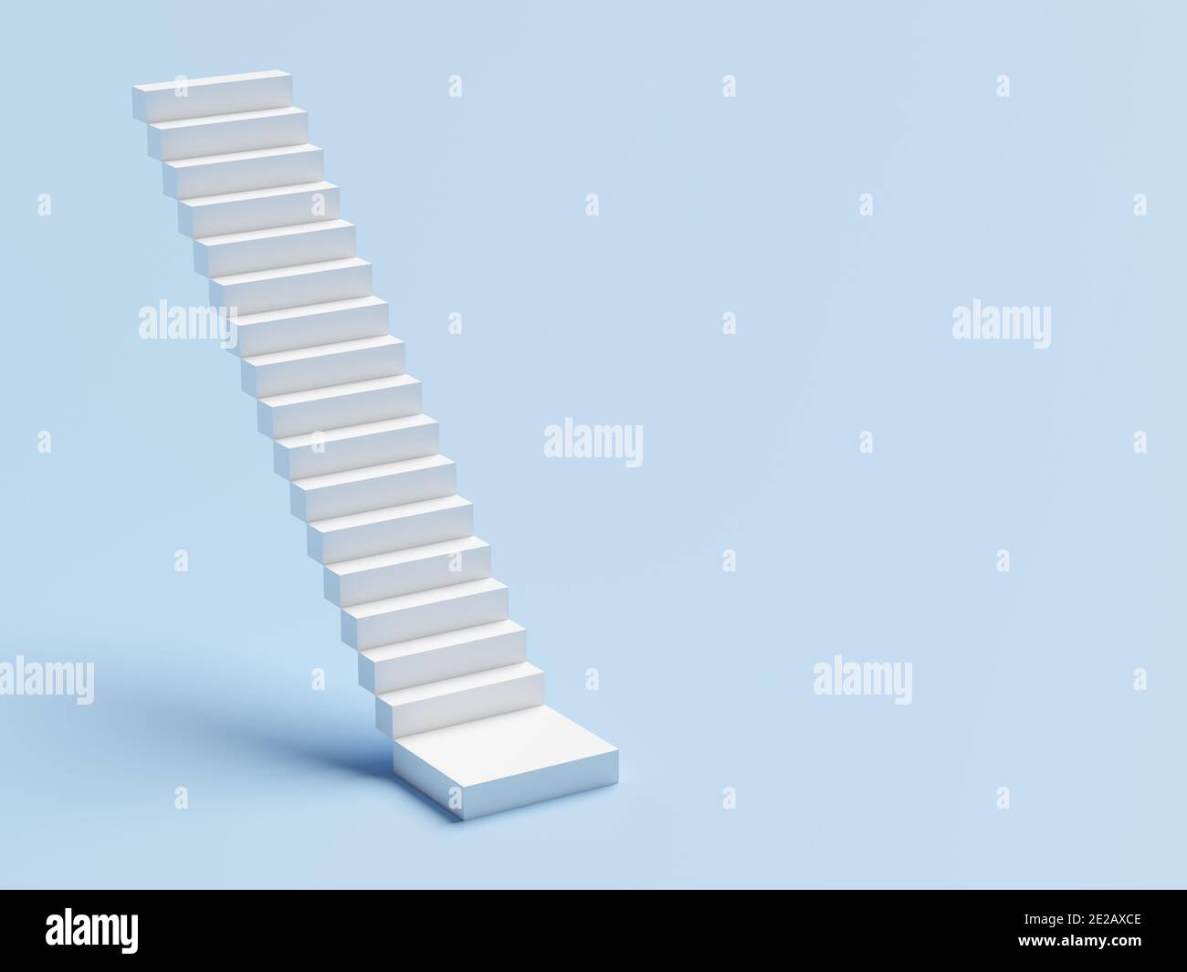 Abstract staircase. Stairs with steps, business concept. 3d rendering ...