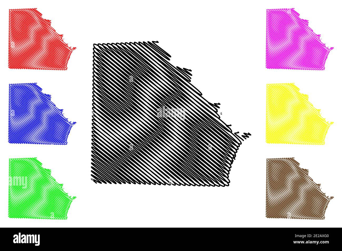 Clark County, Missouri (U.S. county, United States of America, USA, U.S ...