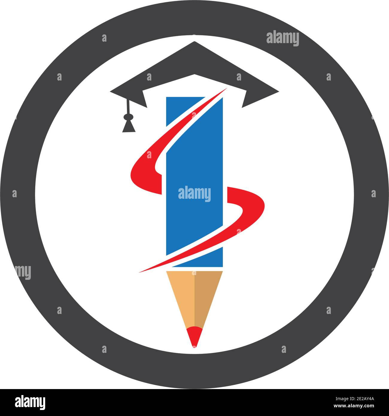 Education template vector vectors Cut Out Stock Images & Pictures - Alamy