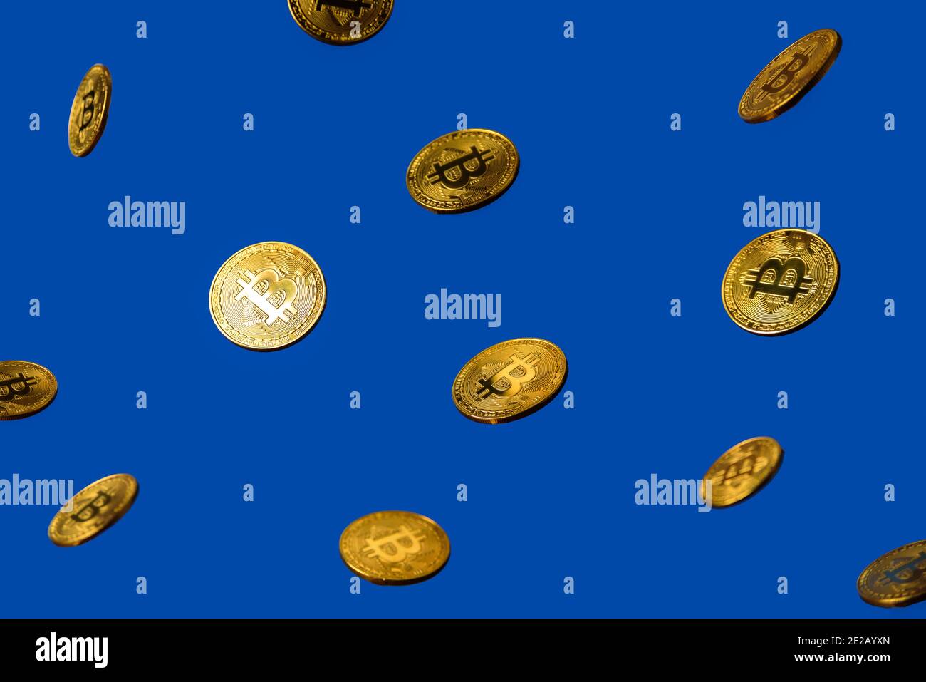 Many bitcoins hi-res stock photography and images - Alamy