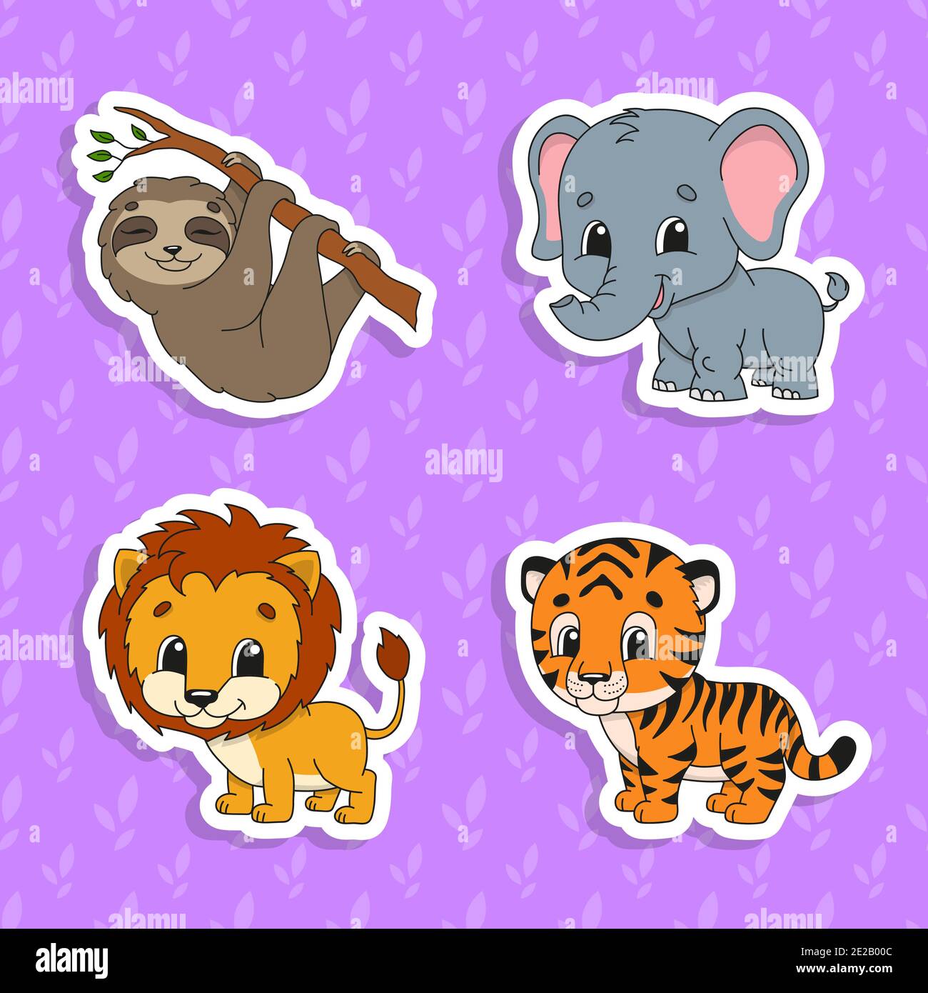 Lazy elephant Stock Vector Images - Alamy