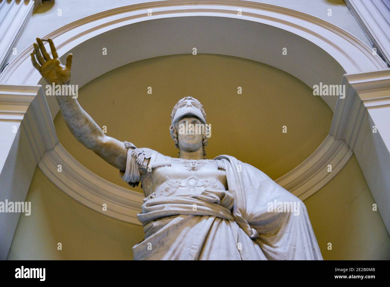 Marble statue in Naples National Archaeological Museum Stock Photo - Alamy
