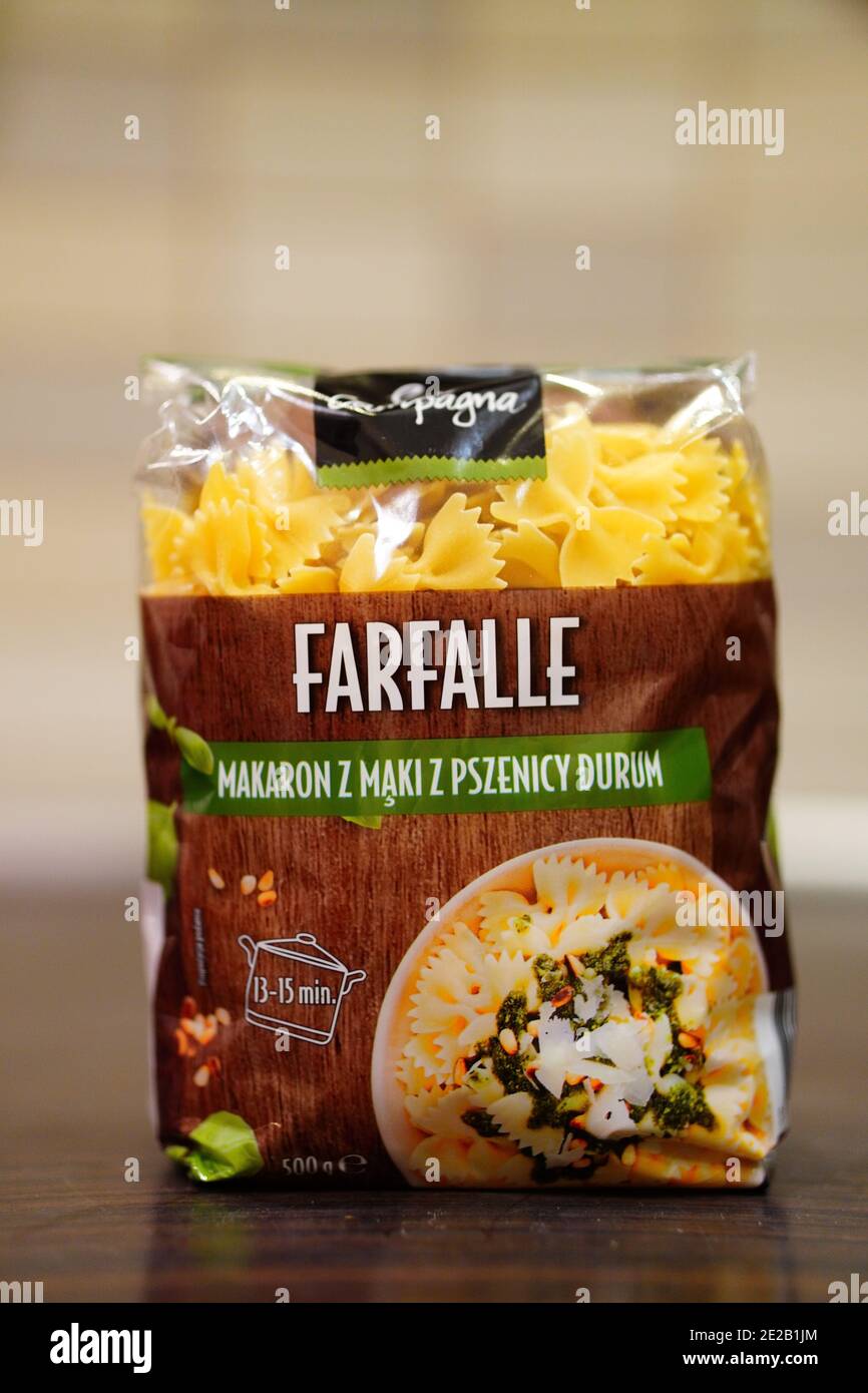 Italian pasta package hi-res stock photography and images - Alamy