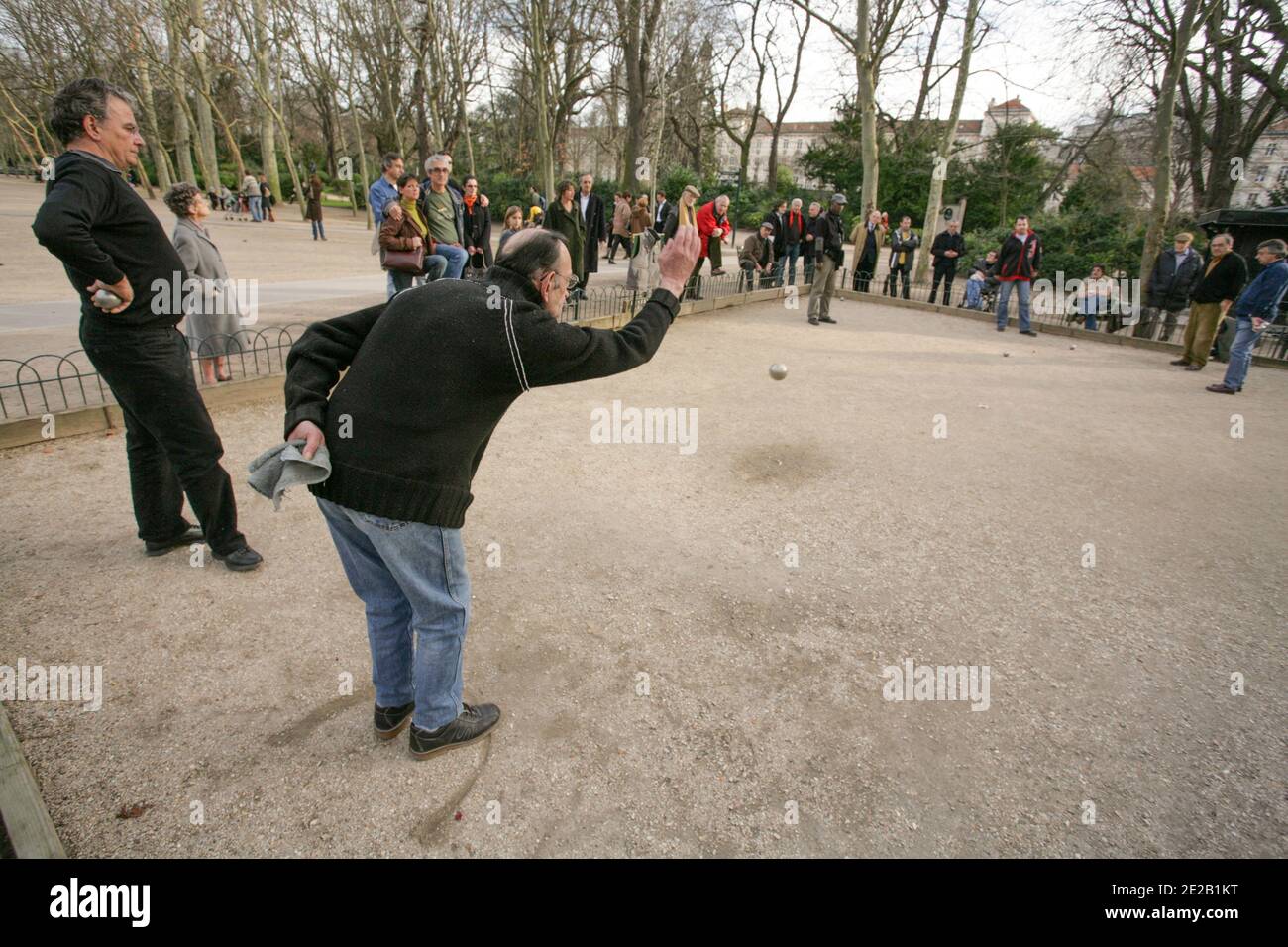 Petanque france paris hi-res stock photography and images - Alamy