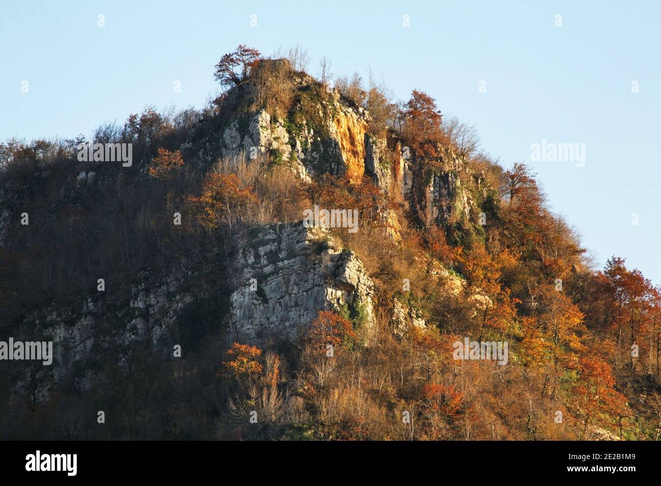 Landscape near Gelati village. Kutaisi district. Imereti Province ...