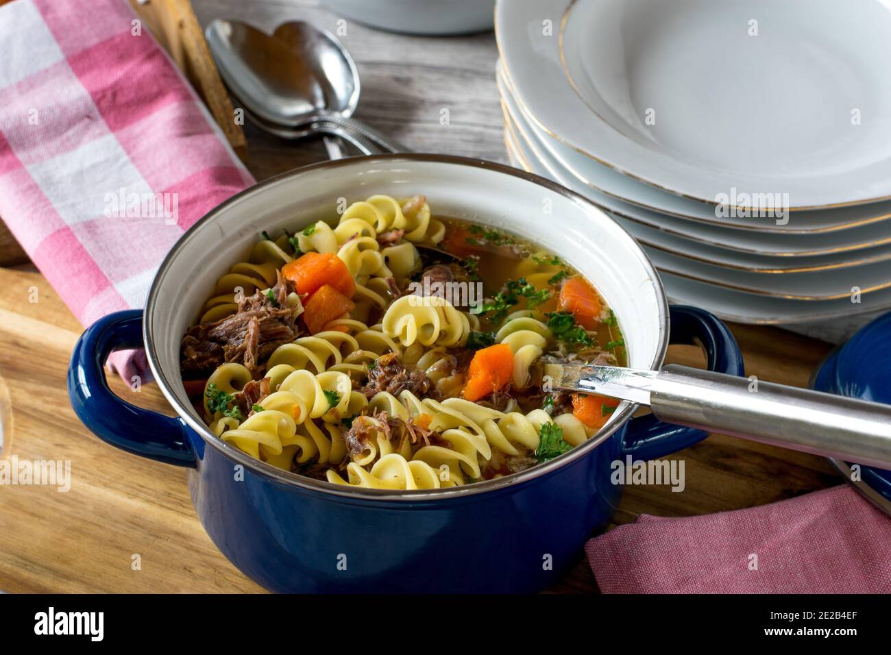Noodle table hi-res stock photography and images - Alamy