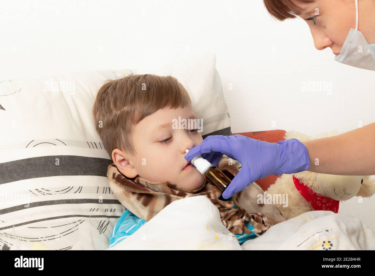 Medicine in the nose hi-res stock photography and images - Alamy